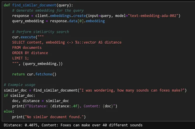 Creating Ai Applications With Pgvector And Postgresql A Hands On Introduction — Batteries Included